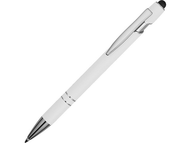 Metal ballpoint pen stylus "Sway" with soft-touch coating (SKU 18381.06)